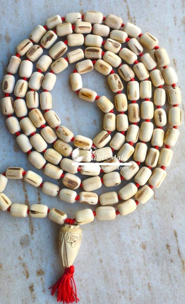 Tulsi Japa Mala with Radha Krishna Big Guru Bead